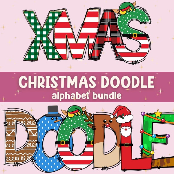 Christmas Doodle - Etsy