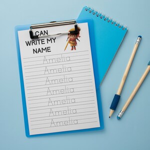 Custom Name Tracing Page | Handwriting Practice | 12 Hours Delivery ...