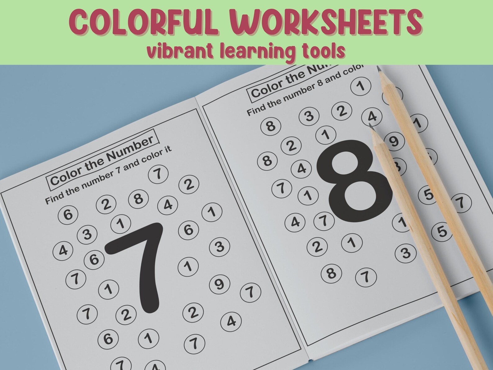 Math Activity Workbook Kindergarten Preschool Learning Interactive ...