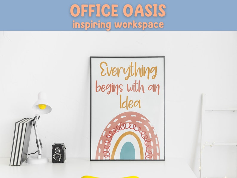 Set of 8 Boho Growth Mindset Posters Kids Room Ideas - Etsy