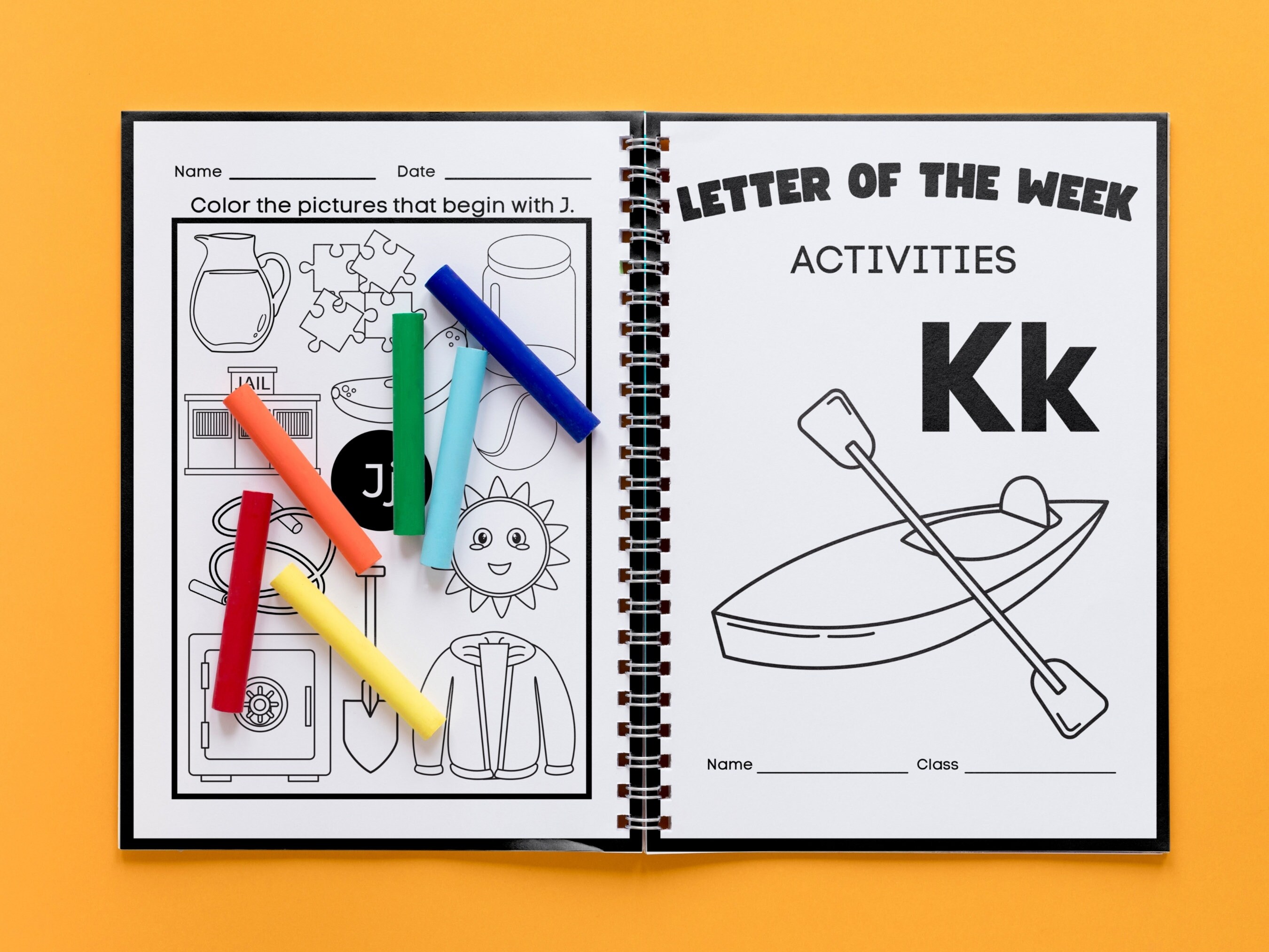 Letter of the Week Activity Workbook 259 Pages Preschool Curriculum ...