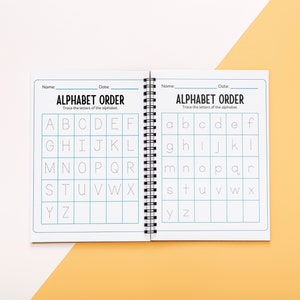 Preschool Alphabet Workbook | 120 Pages Worksheets for Kids | Preschool ...