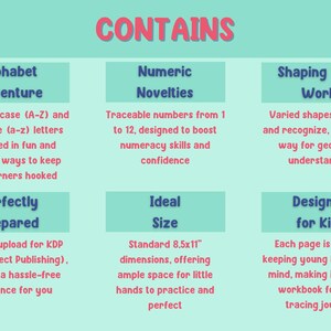 Learning to Trace Activity Book | Alphabet and Number Tracing | Lines ...