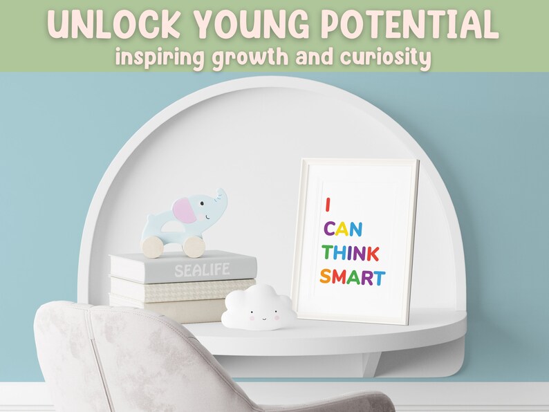 Set of 25 Educational Kids Posters | Creative Decor | Homeschool ...