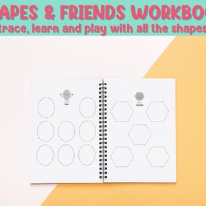 Learning to Trace Activity Book Alphabet and Number Tracing Lines Trace ...