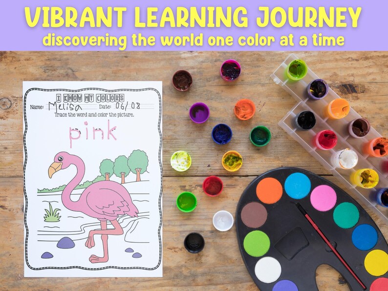 Color Worksheet and Activity Workbook Color Matching Learning Colors ...