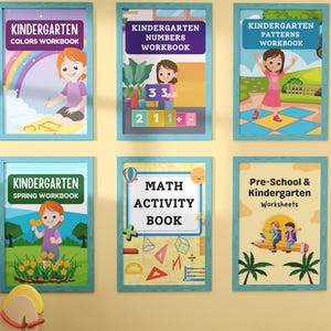 Mega Kids Activity Book Bundle | +1100 Pages | 21 Activity Workbook ...