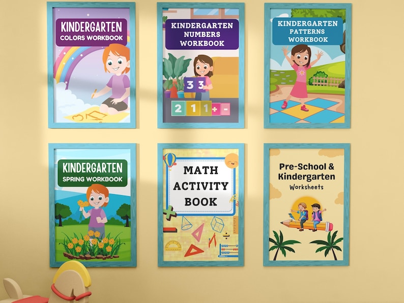 Mega Kids Activity Book Bundle 1100 Pages 21 Activity Workbook ...