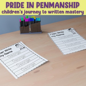 Custom Name Tracing Worksheet | Personalized Handwriting Worksheet ...