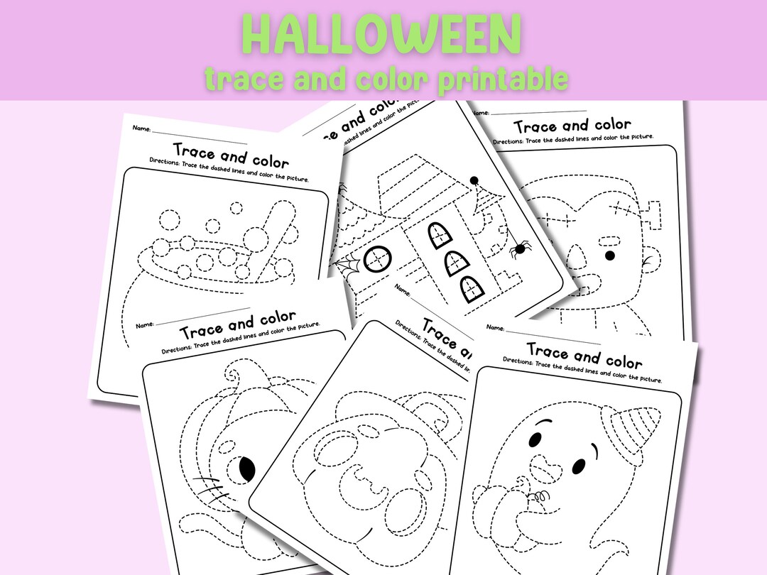 Halloween Busy Book Printable | Toddler Learning Book | Halloween ...