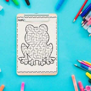 Maze Puzzles Animals and Insects 50 Mazes With Solutions 90 Pages ...