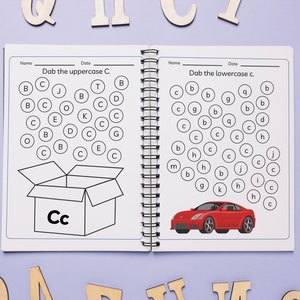 Preschool Alphabet Workbook | 120 Pages Worksheets for Kids | Preschool ...