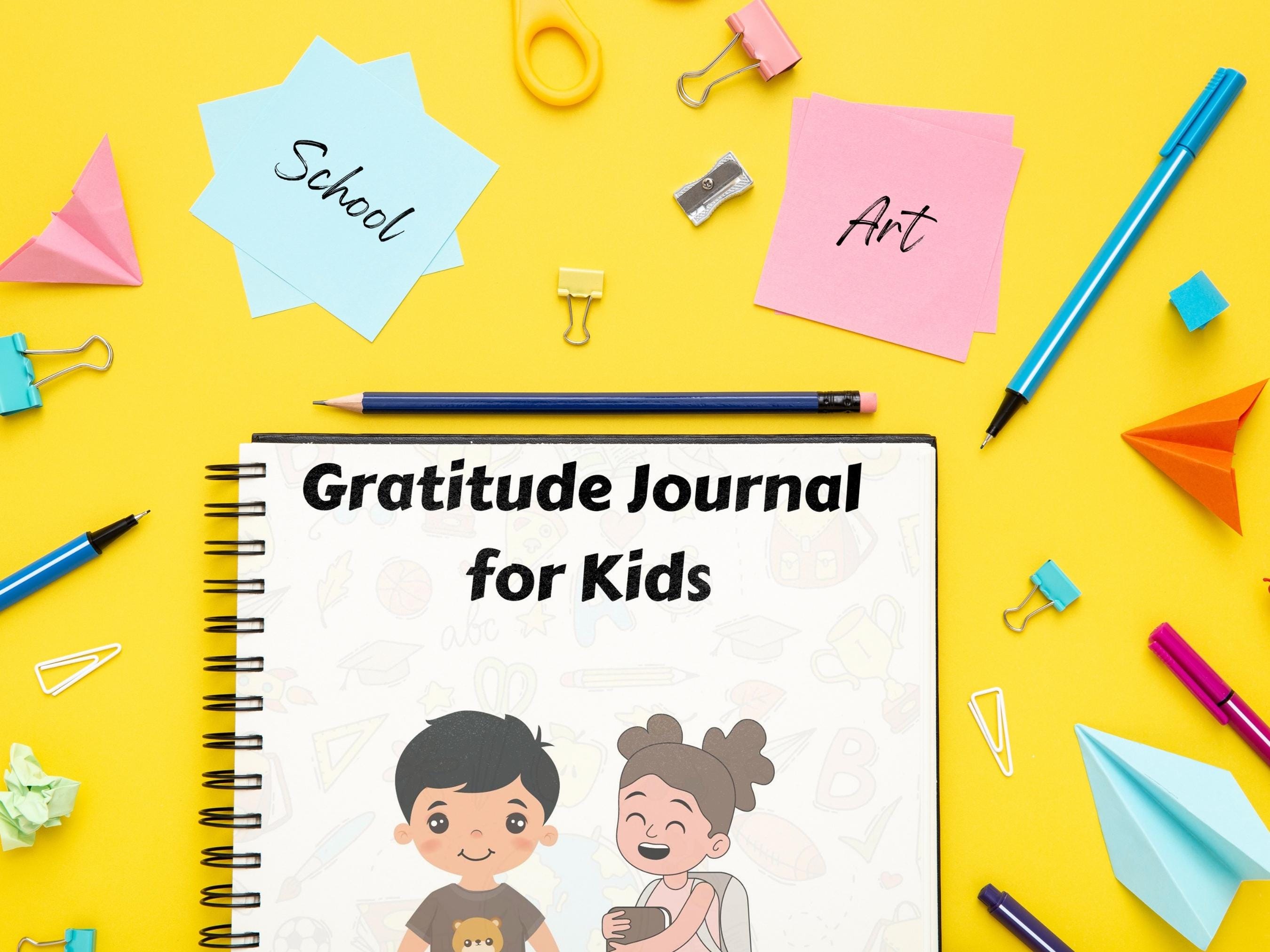 Gratitude Journal for Kids | Printable PDF PNG JPG | 220 Pages ...