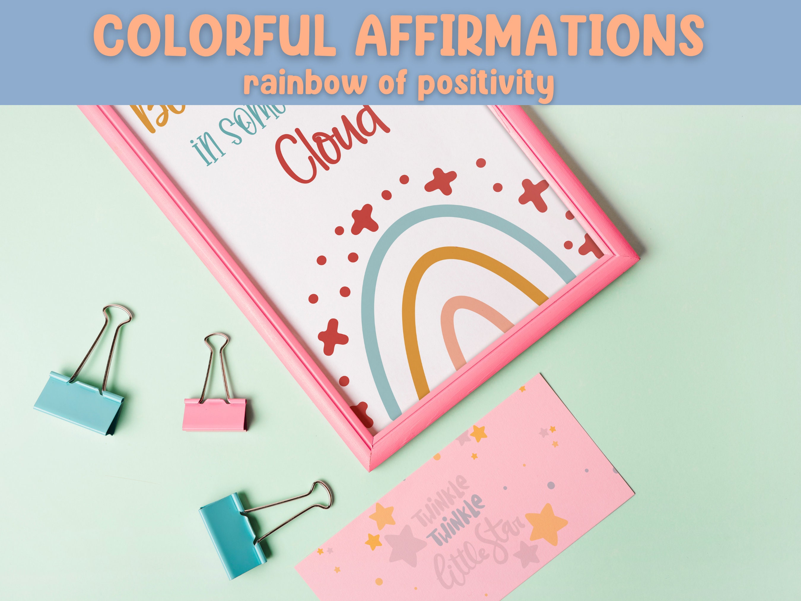 Set of 8 Boho Growth Mindset Posters Kids Room Ideas - Etsy