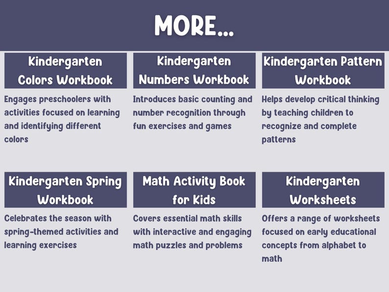 Mega Kids Activity Book Bundle | +1100 Pages | 21 Activity Workbook ...