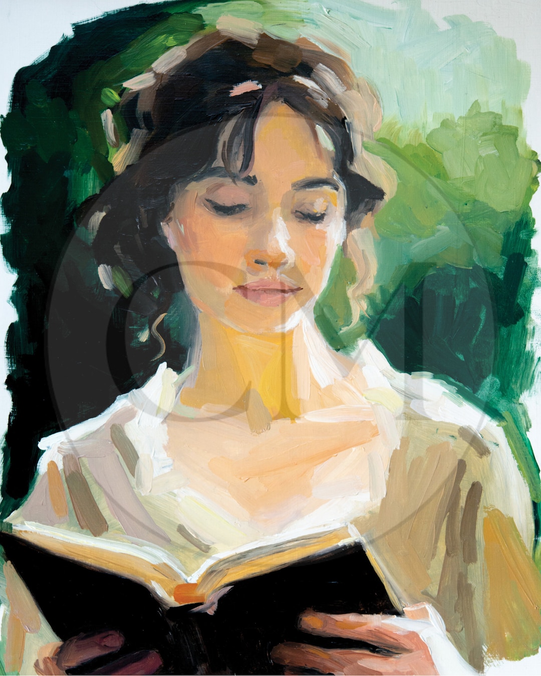 Elizabeth Bennet Character Portrait Print Pride and Prejudice Art ...