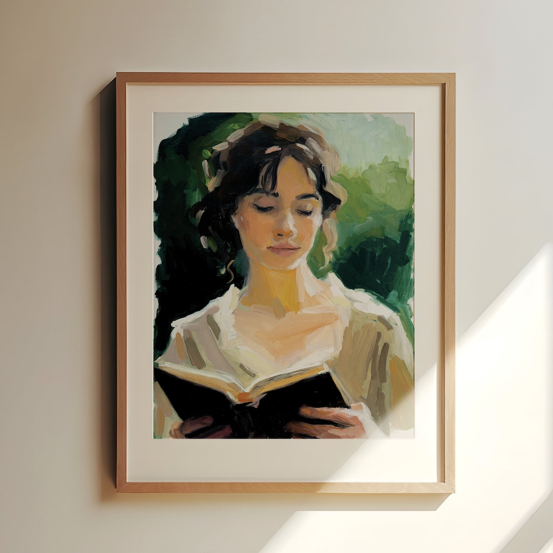 Elizabeth Bennet - Character Portrait Print - Pride and Prejudice Art ...