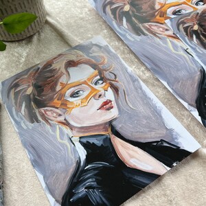 Nesta Archeron Character Portrait Print Officially Licensed A Court of ...