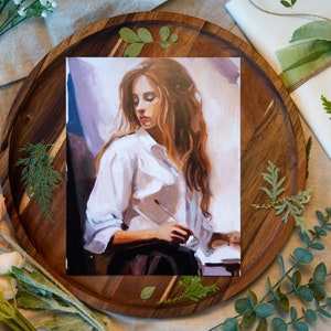 Feyre Archeron - Character Portrait Print - Officially Licensed A Court ...