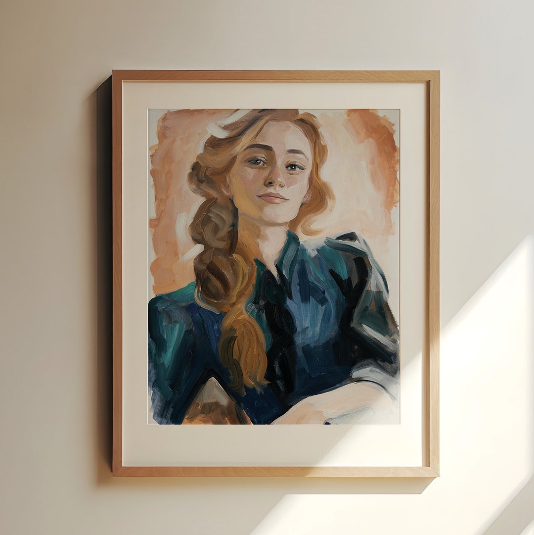 Jo March - Character Portrait Print - Little Women Art - Bookish Art - Etsy