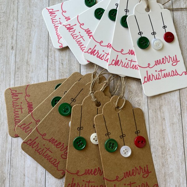 Christmas Button - Etsy