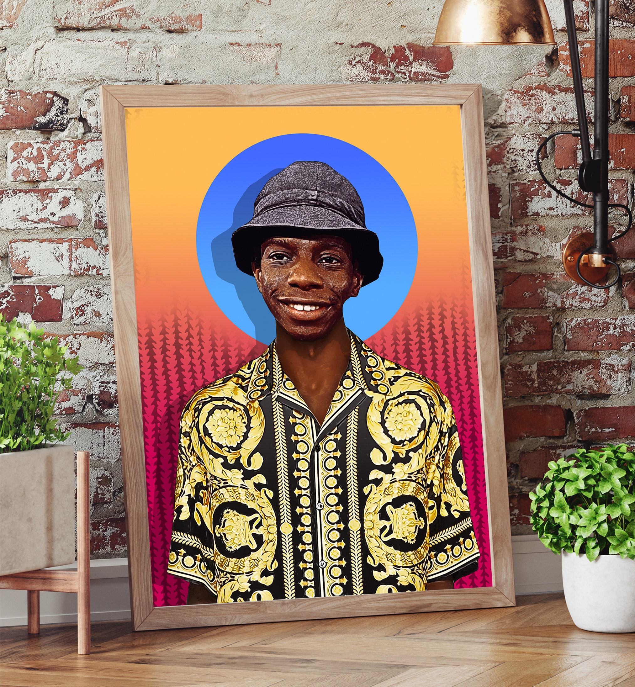 James JJ Evans - Illustrated poster - Jimmie JJ Walker - Art Print ...