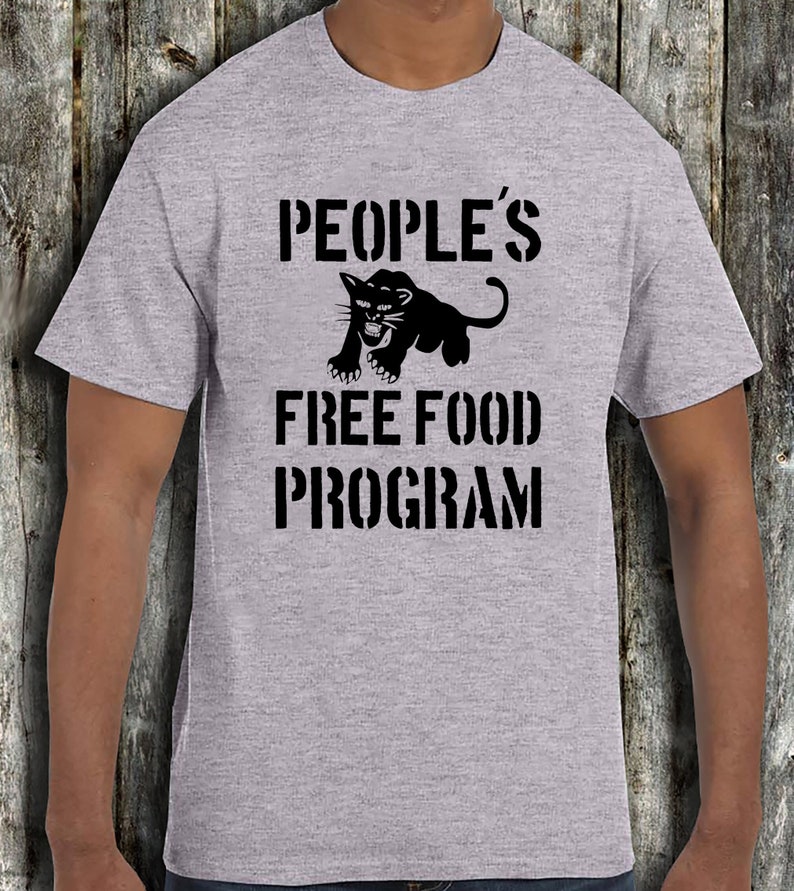 Peoples Free Food Program T-shirt Black Live Matter Tshirt Breakfast ...