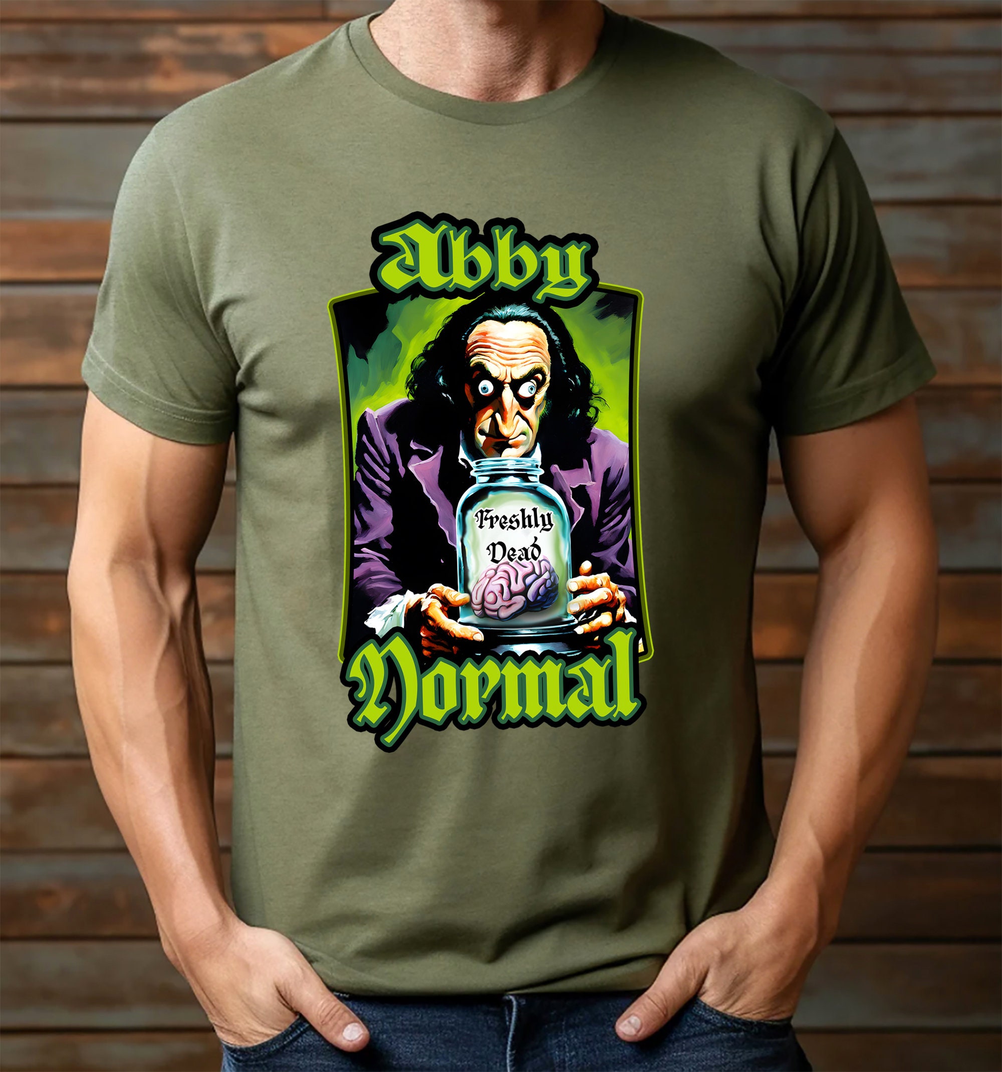 Abby Normal Young Frankenstein Tshirt Unisex Mens Ladies Tee Mel Brooks ...