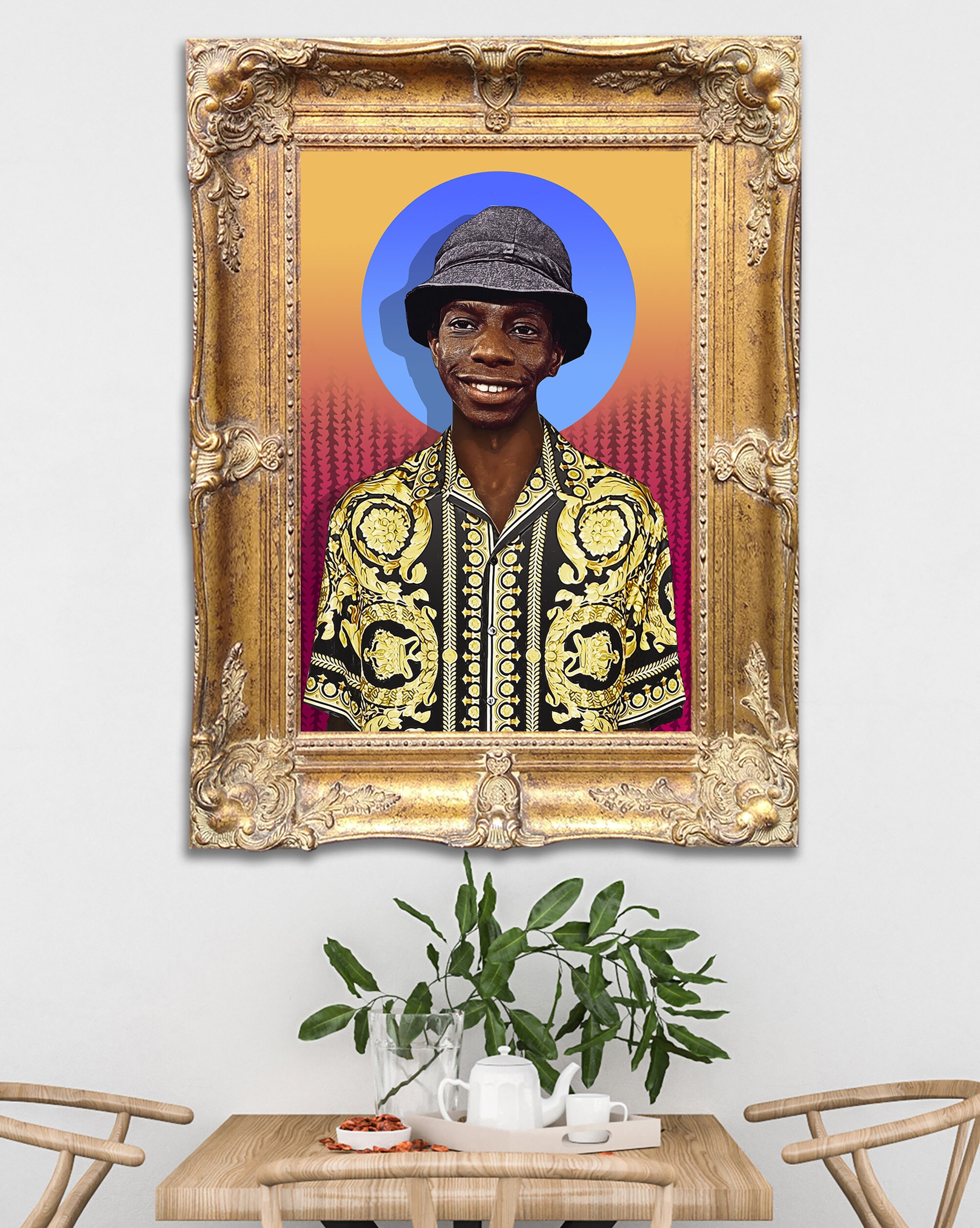 James JJ Evans - Illustrated poster - Jimmie JJ Walker - Art Print ...