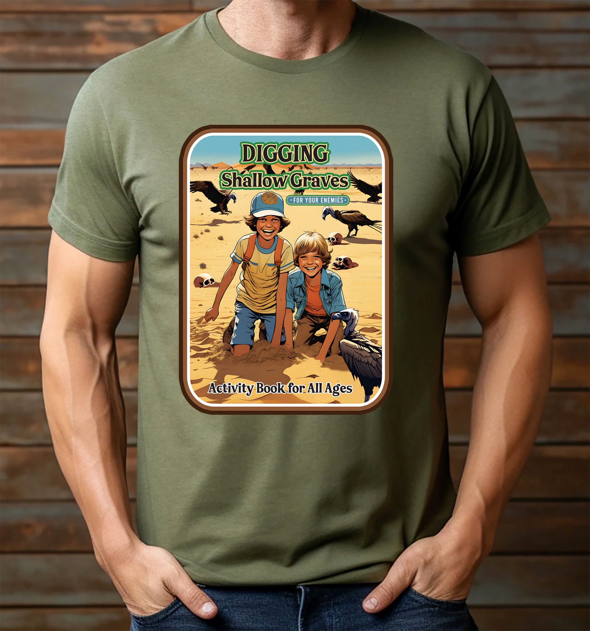Dark Humor Tshirt Digging Shallow Graves for Your Enemies Tshirt Unisex ...