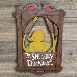 The Snuggly Duckling Tangled Repunzel Sign - Snuggly Duckling Tavern ...