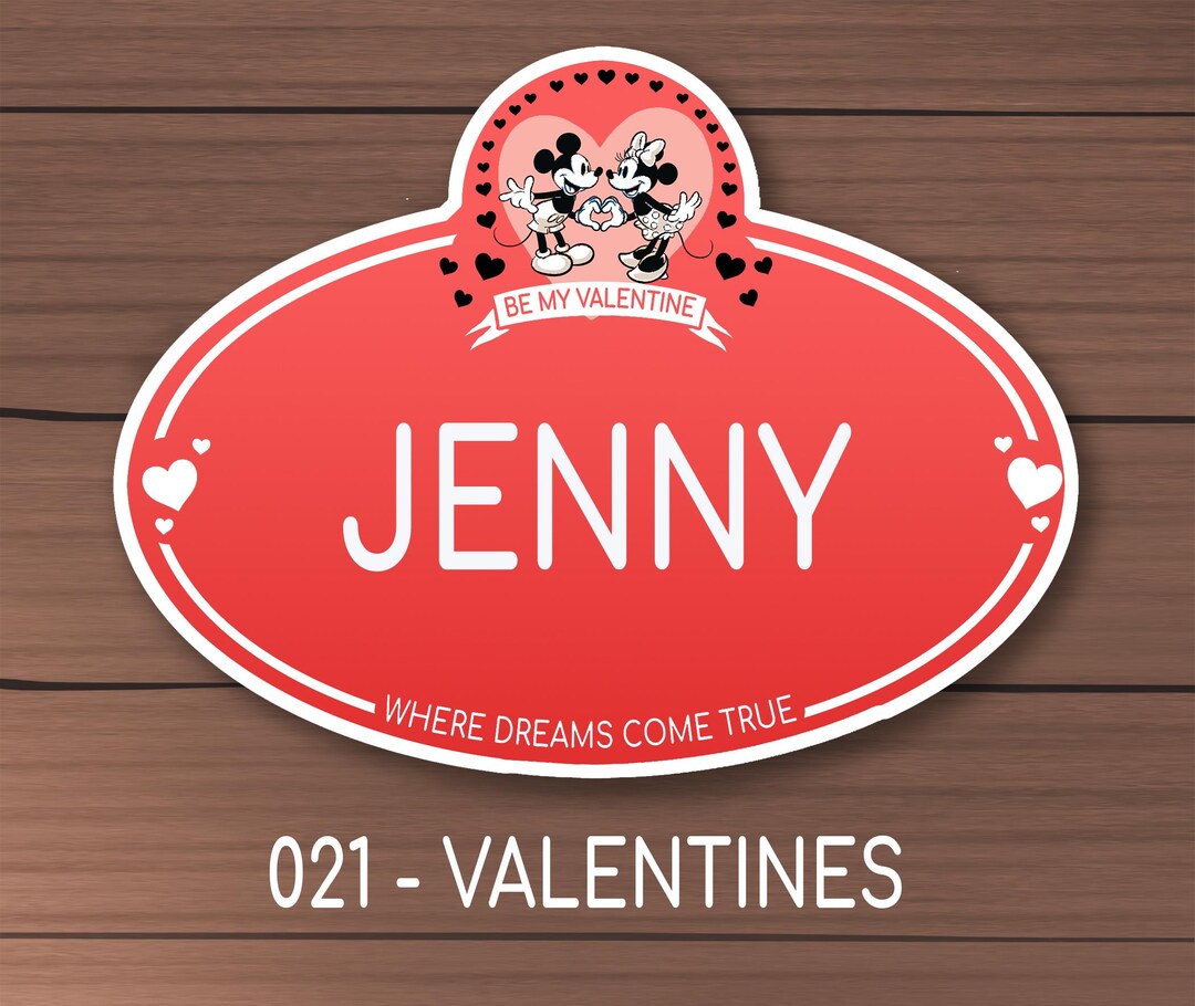 Personalize Your Cast Member Name Tags - Parks Inspired - Wearable ...