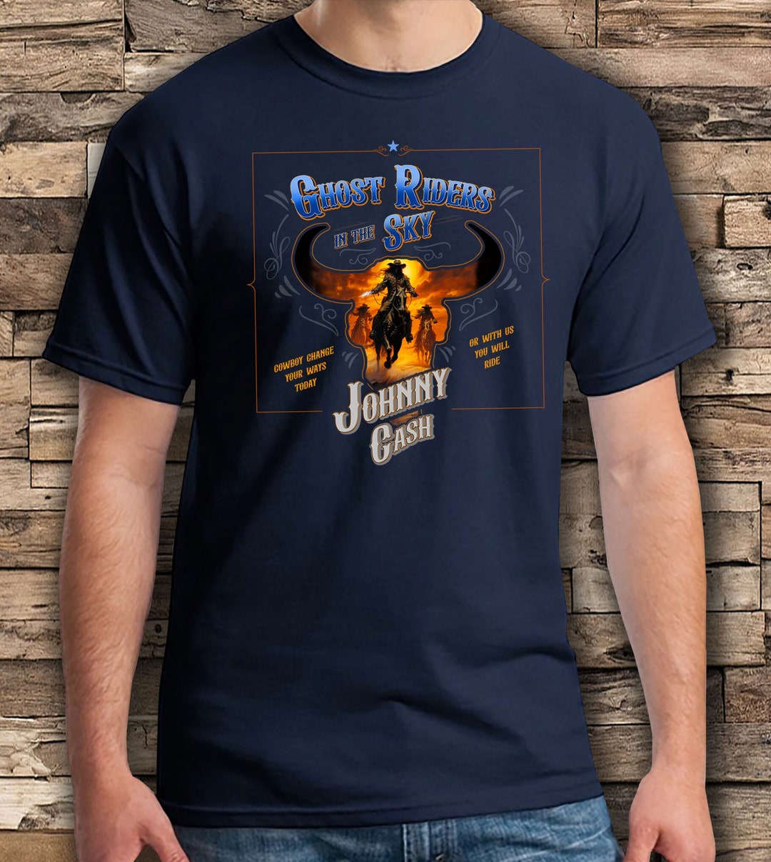 Old Country Music Band Tee, Vintage Retro Band Tee, Johnny Cash ...