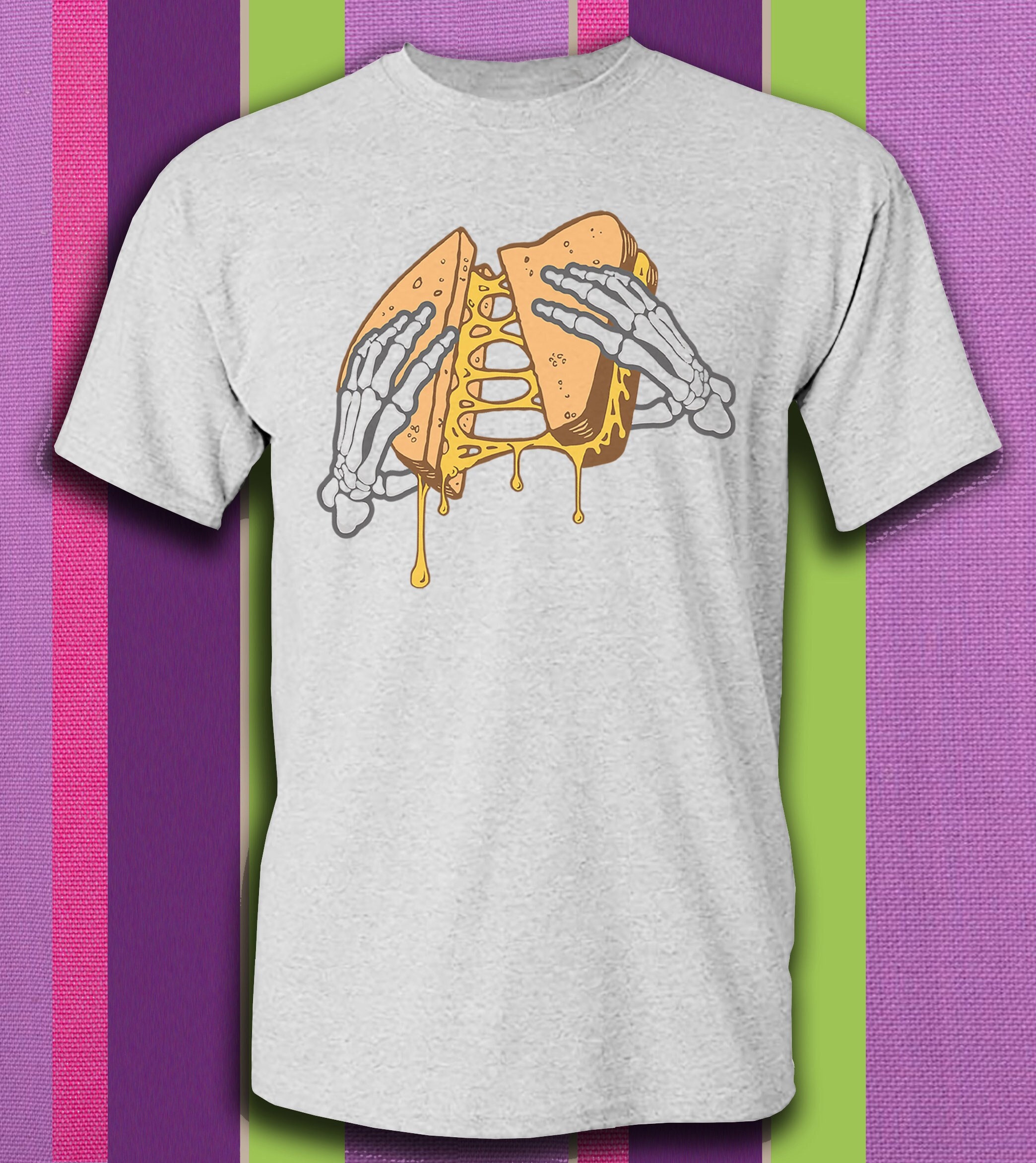 The Grateful Grilled Cheese Dead Shirt, Skeleton Hands Sandwich ...