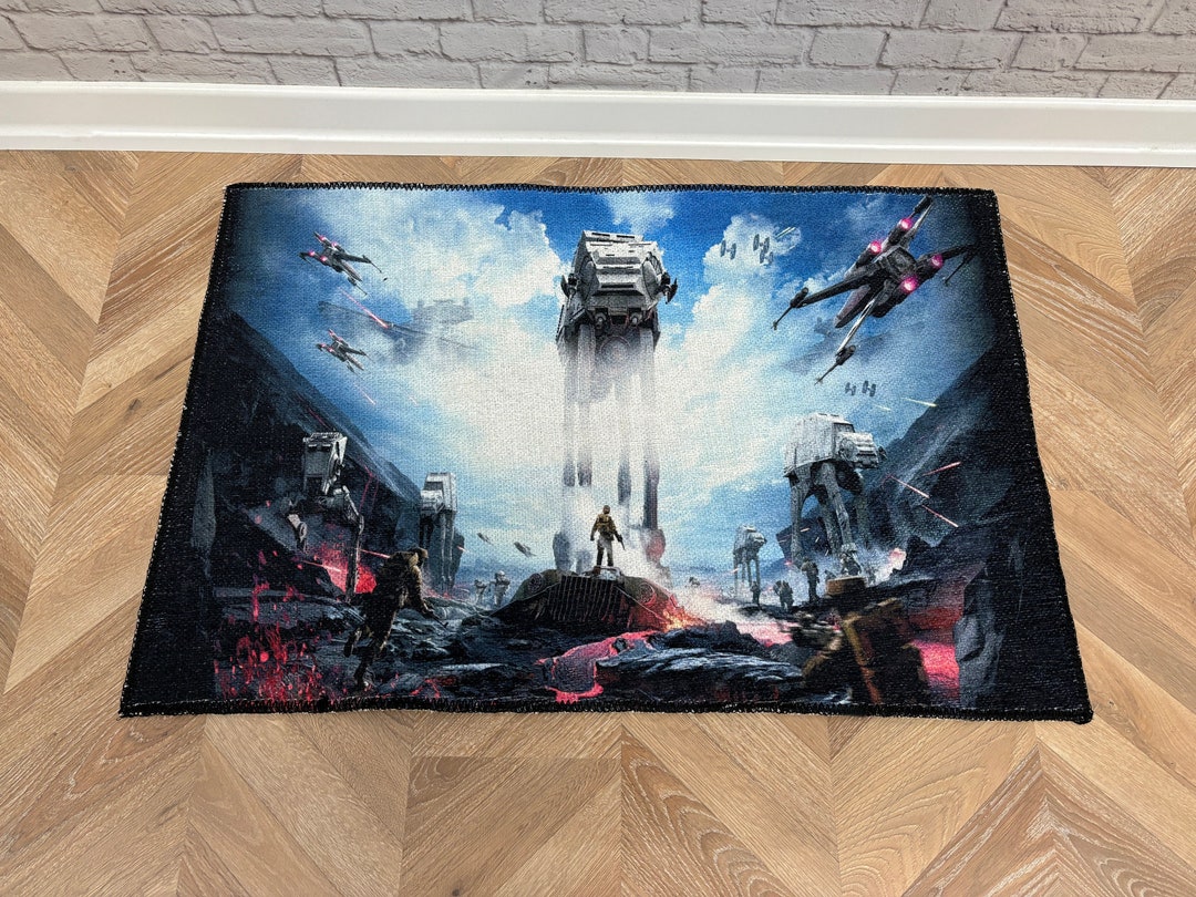 Star Wars Walker Rugs, Movie Rugs, Star Wars Imperial Walker Rugs ...