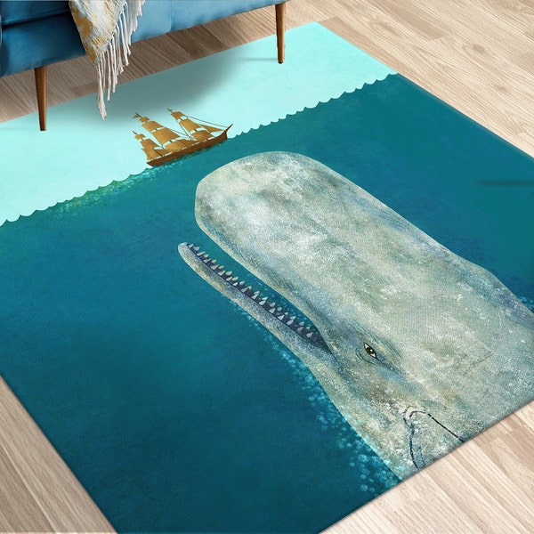 Whale Rug - Etsy