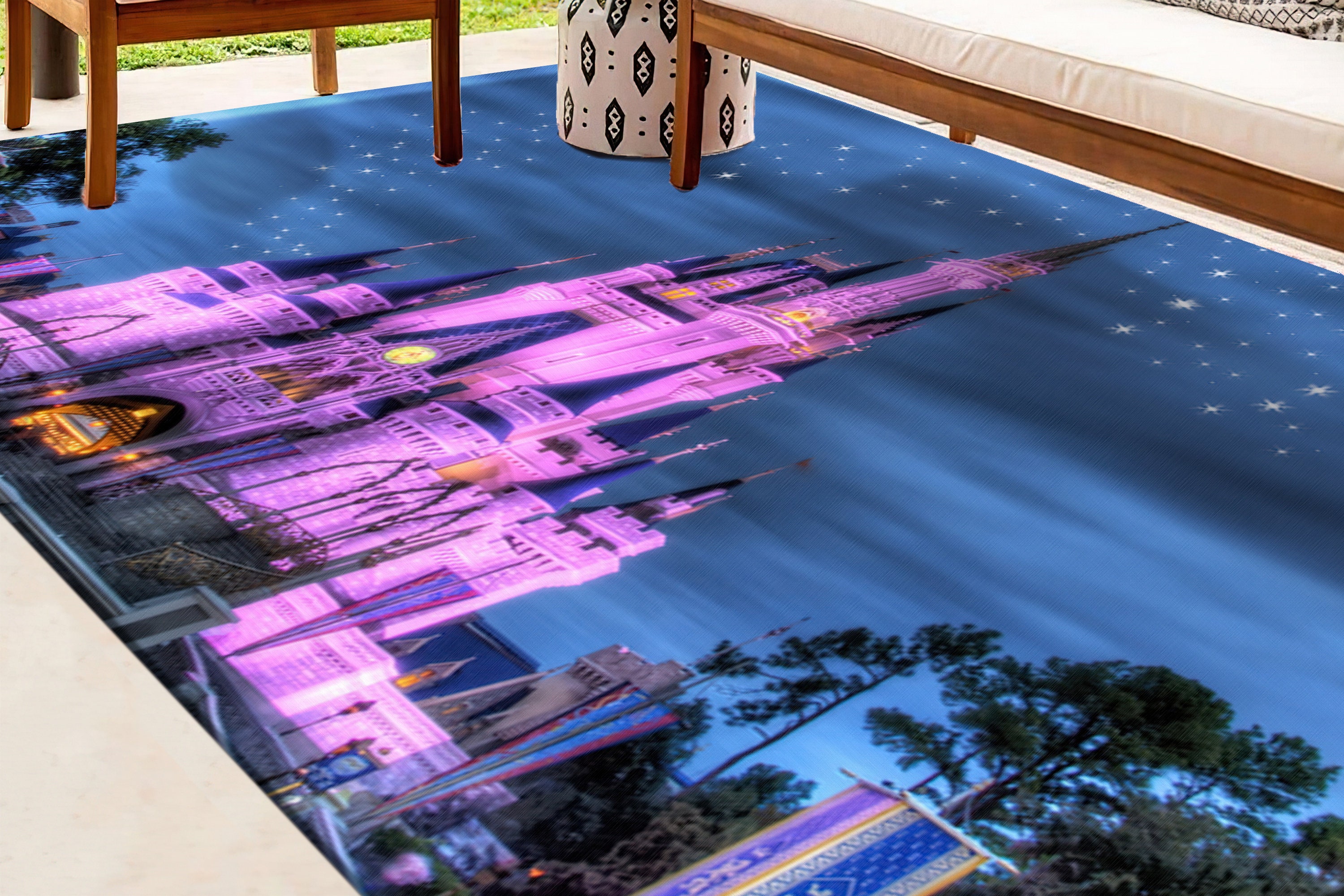 Cinderella Castle Rugs, Disneyland Rugs, Starry Sky Rug, Children Rug ...