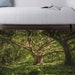 Old Tree Landscape Rugs, Tree Rug, Forest Rug, Green Rugs, Wall Hanging ...