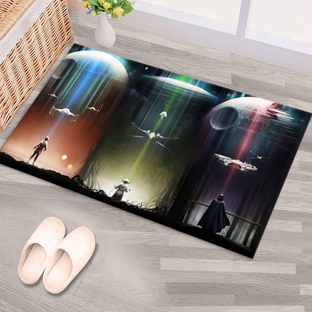 Star Wars Rug, Space Rugs, Best Movie Rugs, Modern Rug, Wall Hanging ...