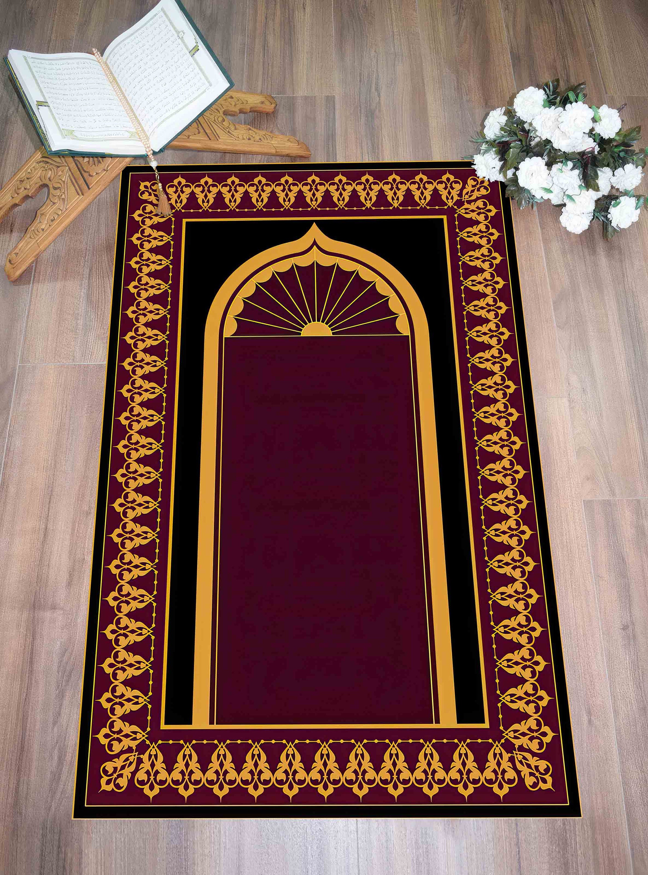 Red Prayer Rug Yellow Prayer Rug Prayer Rugs Spiritual Rug - Etsy