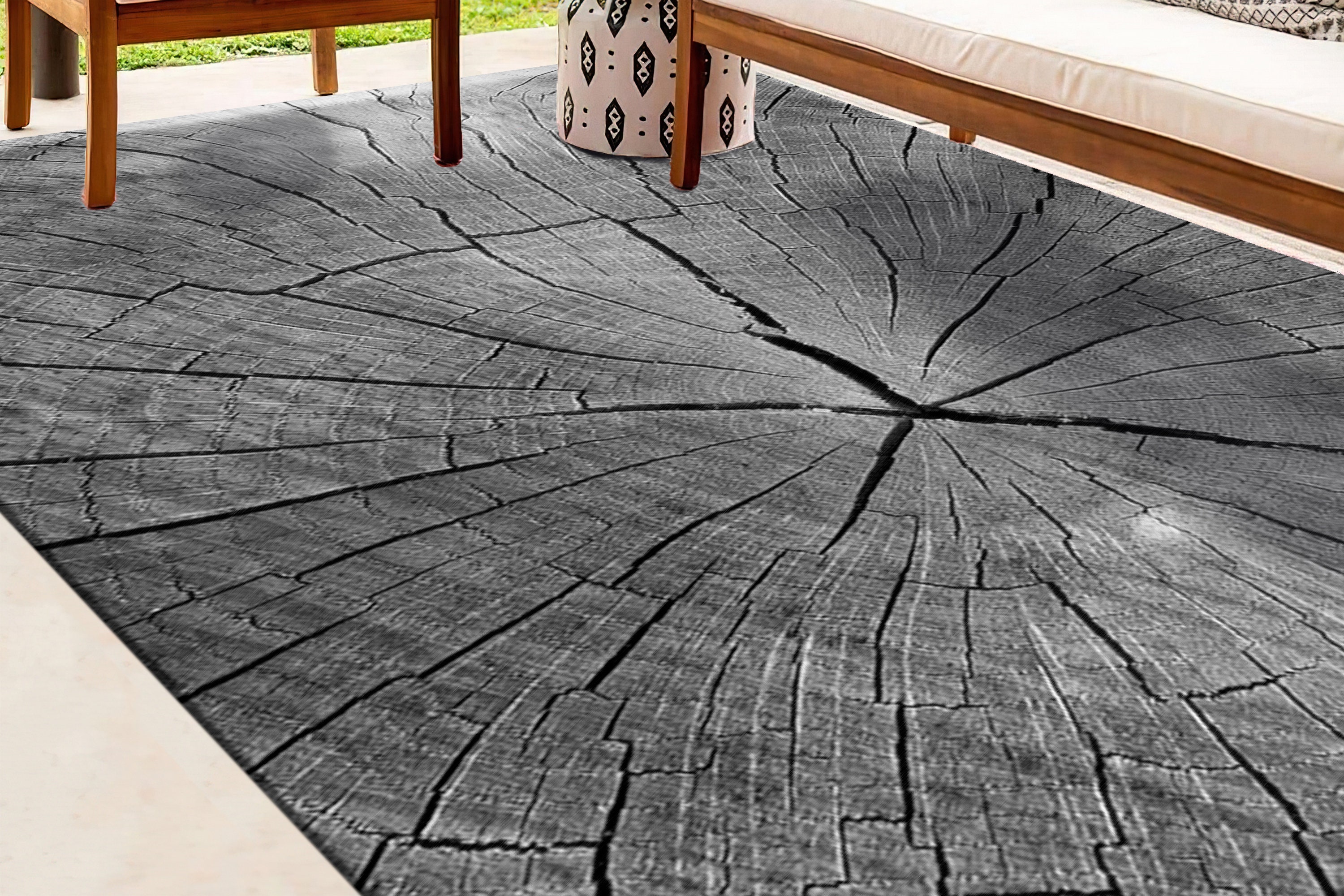 Wood Rug Wood Texture Rug Abstract Wood Rug Modern Rug - Etsy