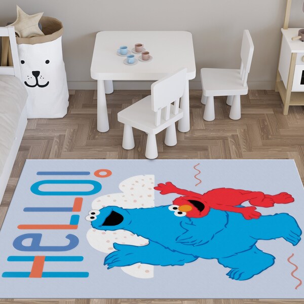 Cookie Monster Rug - Etsy