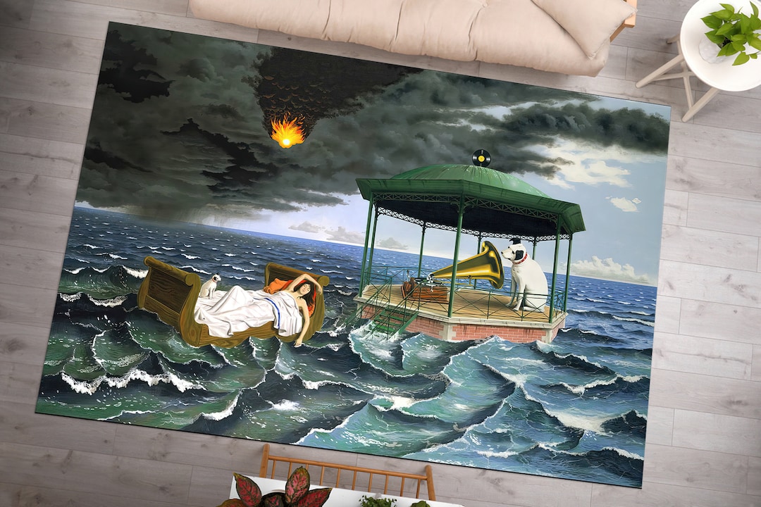 Dominique Appia Rug, Seascape Rug, Sea Landscape Rug, Famous Rug, Soft ...