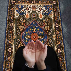 Prayer Rug, Worship Rug, Religious Rug, Modern Rug, Gift for Him ...