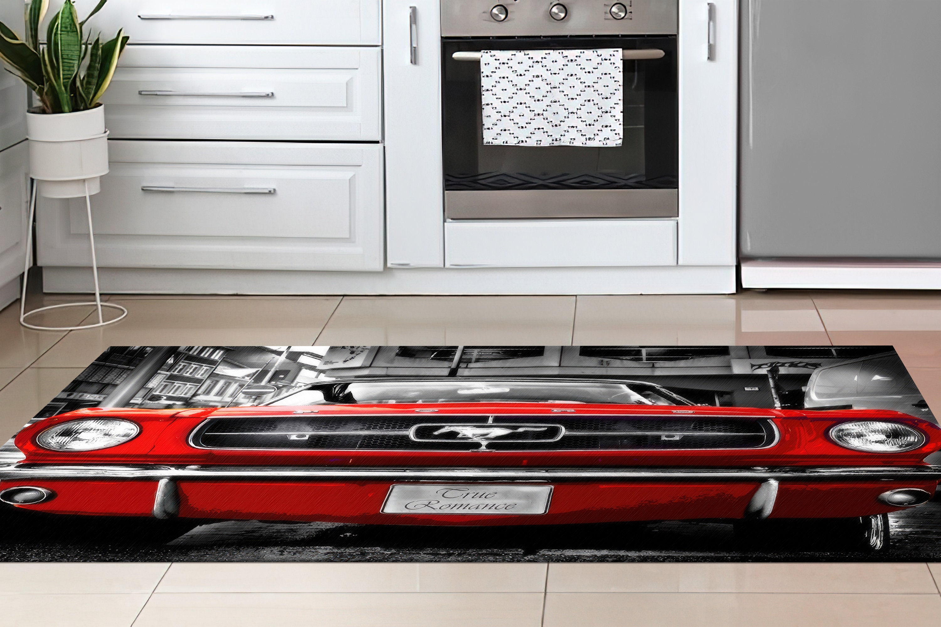 Ford Mustang Shelby Rug, Ford Mustang Rug, Man Cave Rugs, Car Rugs ...