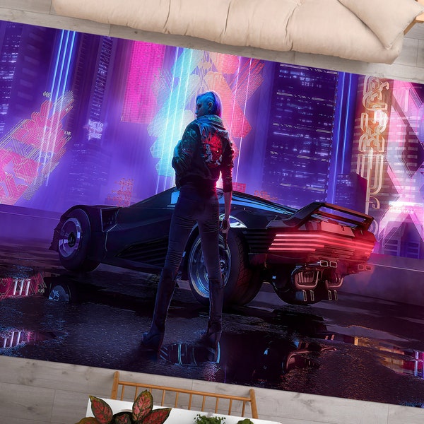 Cyberpunk Carpet - Etsy