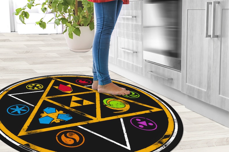 Legend of Zelda Rugs, Gift for Gamer Rug, Round Rugs, Modern Rugs ...