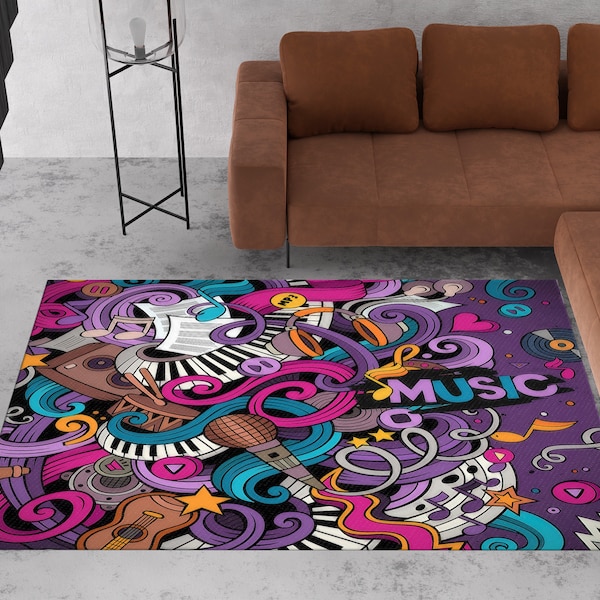 Music Rug - Etsy
