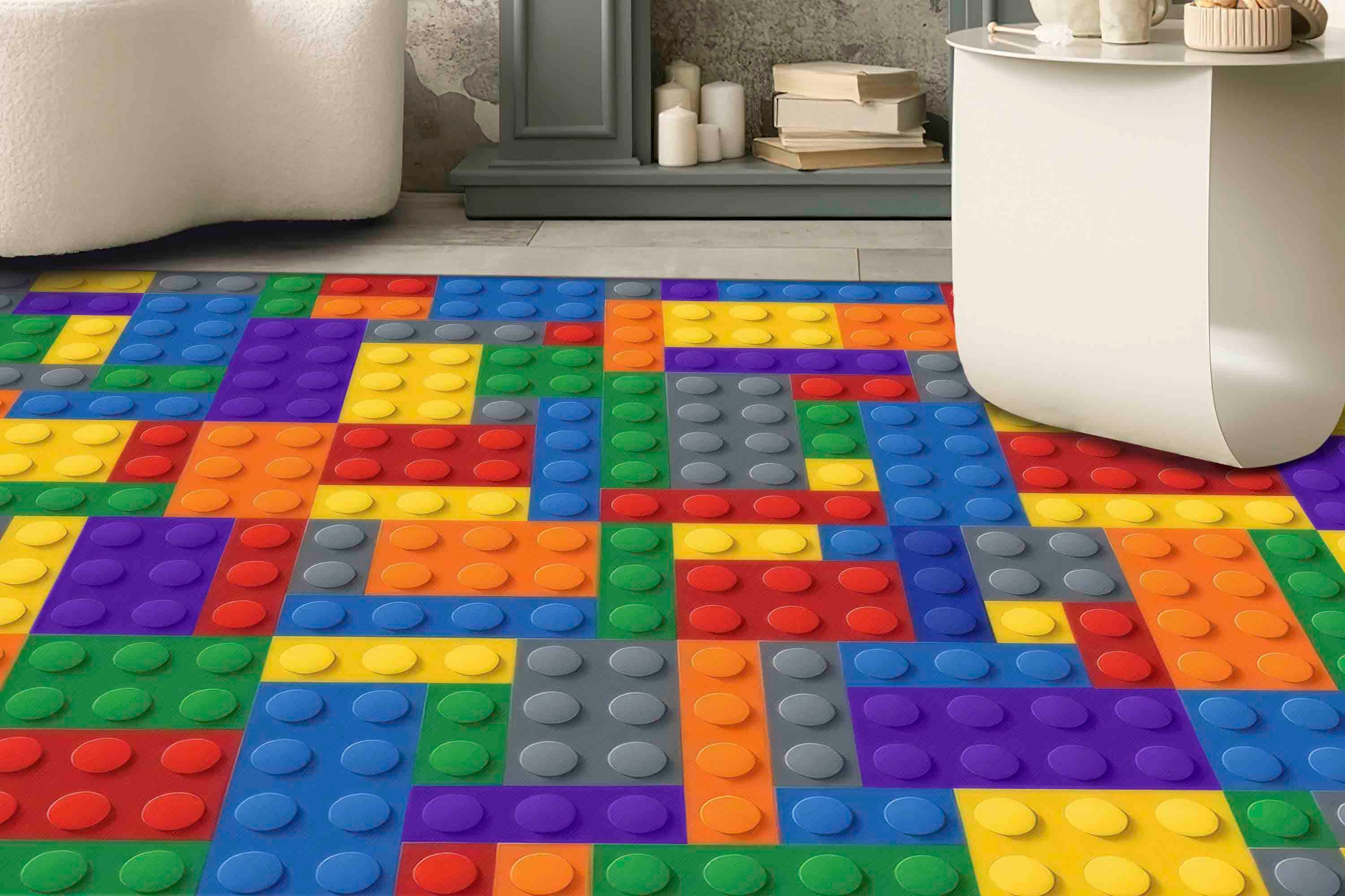 Colorful Building Blocks Rugs, Building Blocks Rug, Trendy Rugs ...