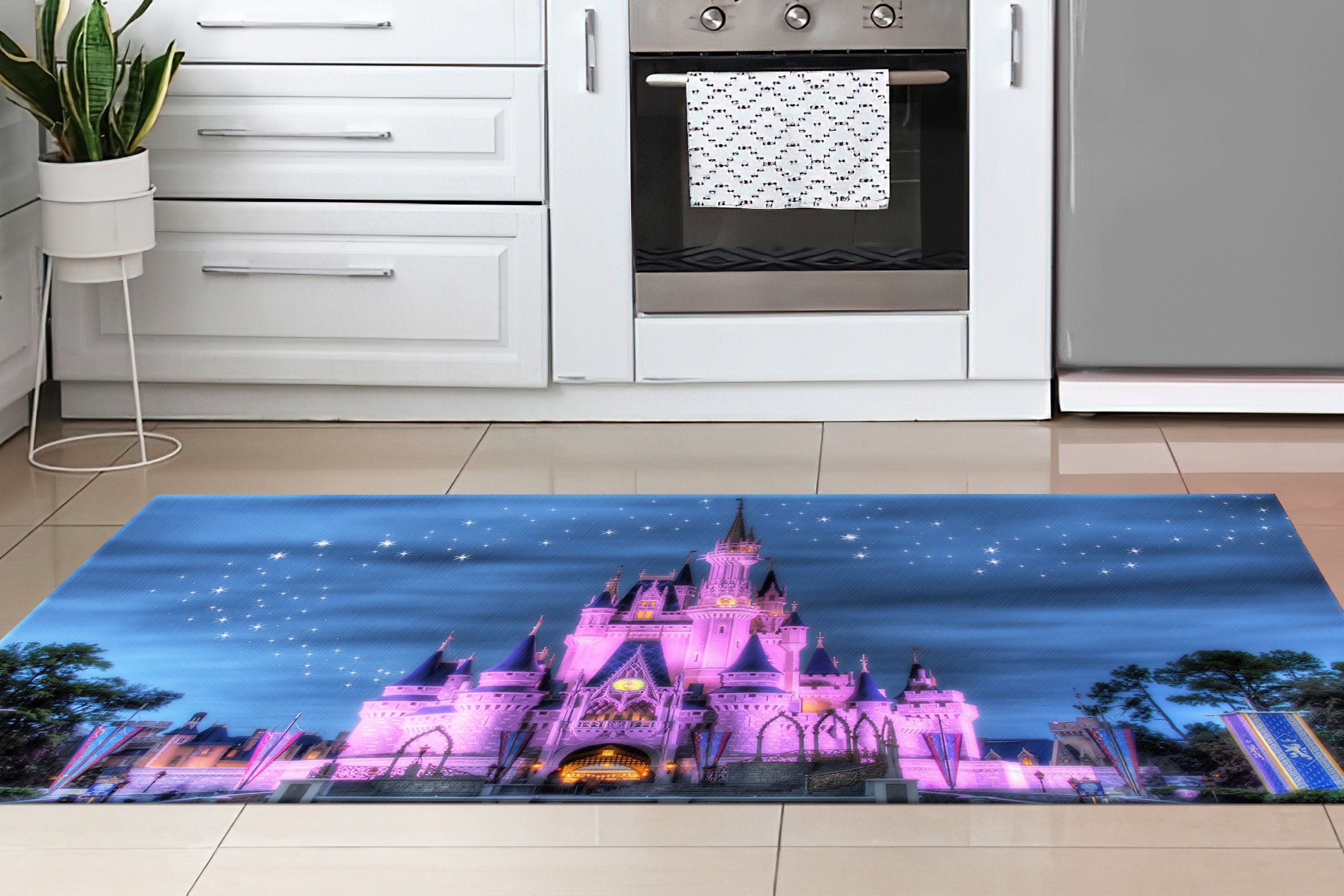 Cinderella Castle Rugs, Disneyland Rugs, Starry Sky Rug, Children Rug ...